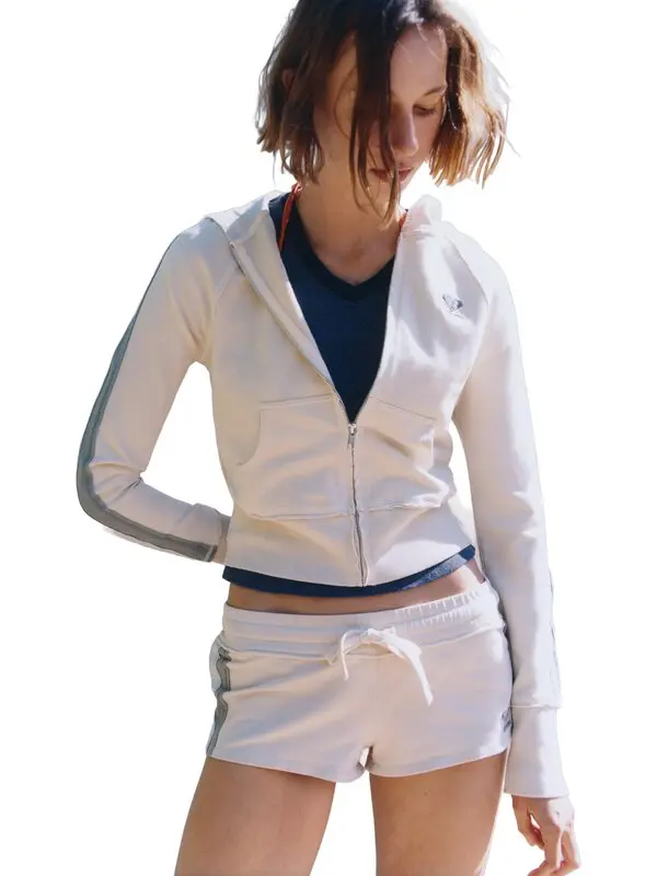 ROXY X MADHAPPY French Terry Mini Short - Birch
