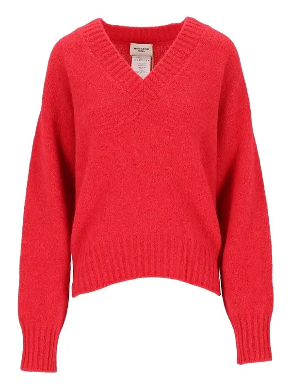 Max Mara Heavy Sweater Vista - Red
