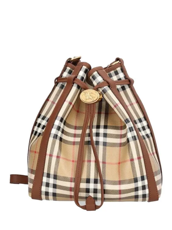 Burberry Check Bucket Bag - Multicolor