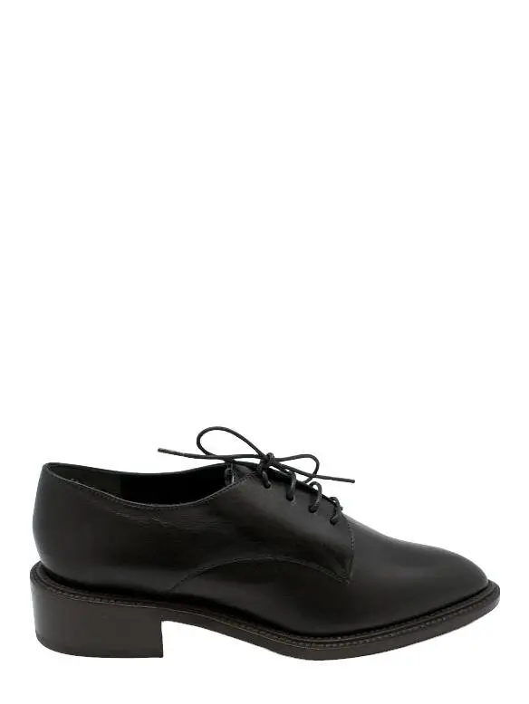 Walter Steiger Leather Oxford Shoes - Black