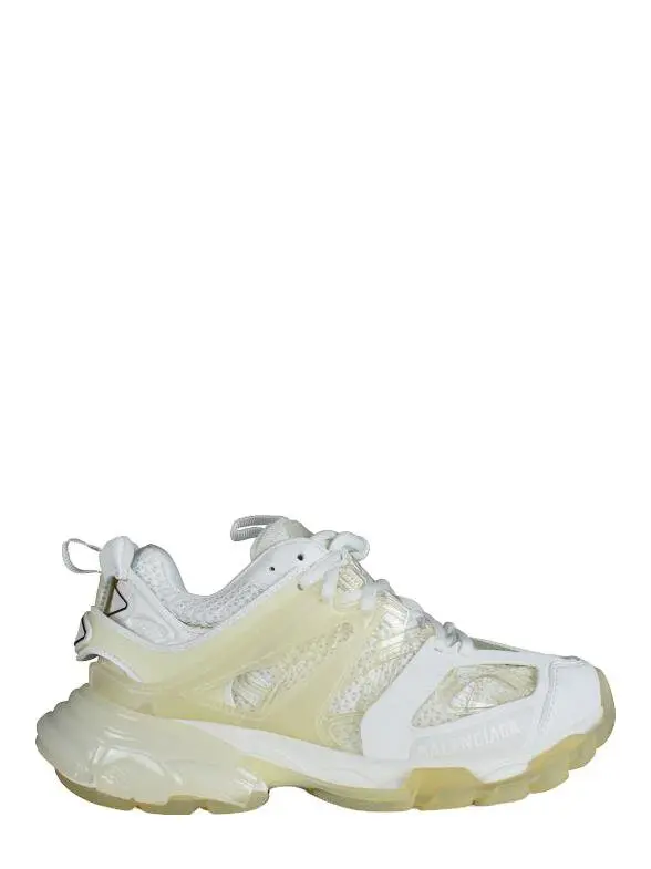 Balenciaga Track Sneakers Transparent - White