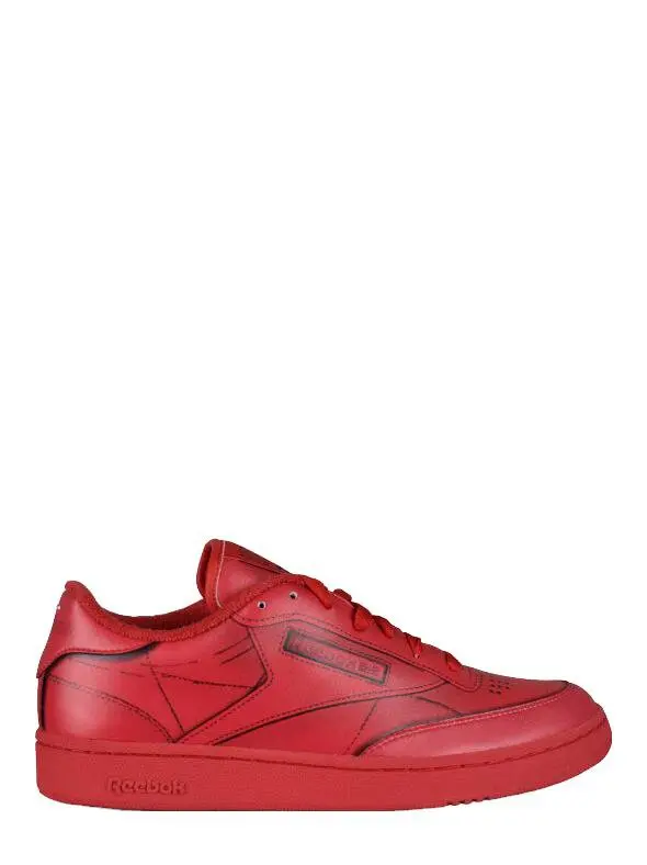 MAISON MARGIELA Project 0 Club C Sneakers - Red