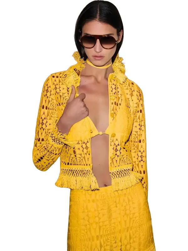 Alexis Lyra Crochet Top - Soler