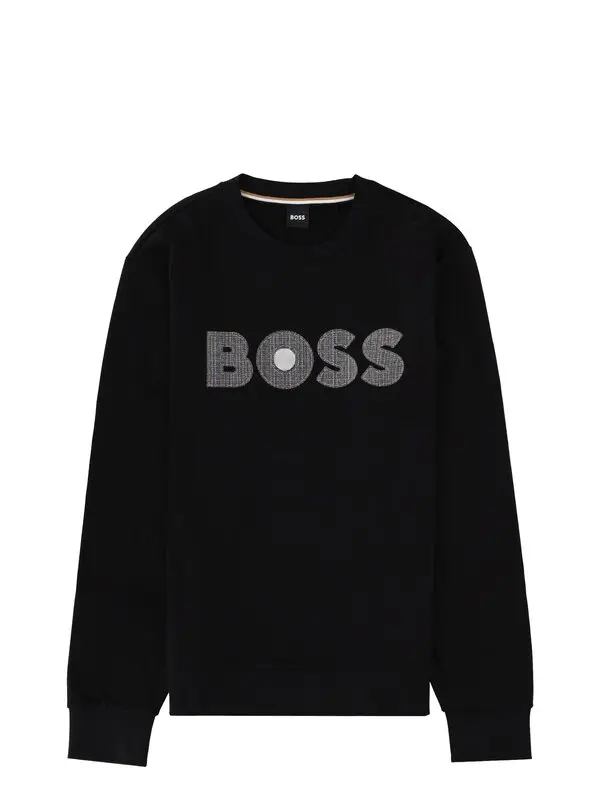 BOSS Logo Sweatshirt - Black