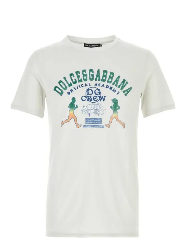 Dolce & Gabbana Ice Cotton T-shirt For - White