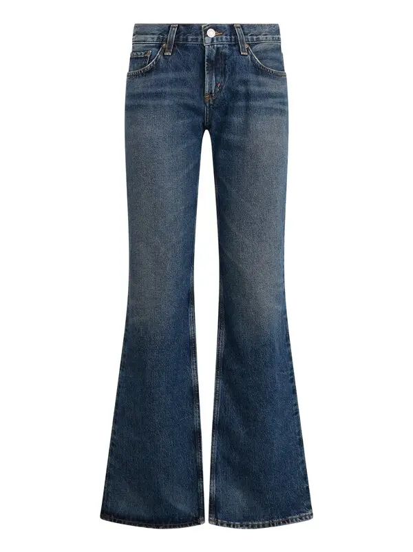 AGOLDE High-rise Flared Jeans - Denim