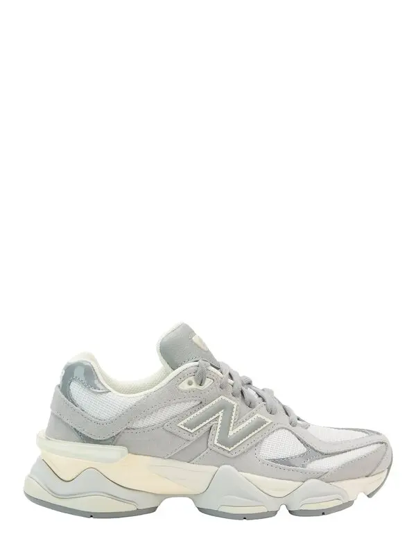 NEW BALANCE 9060 Mesh And Suede Sneaker - Grey