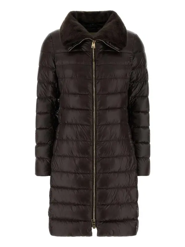 Herno Elisa Nylon Down Jacket - Brown