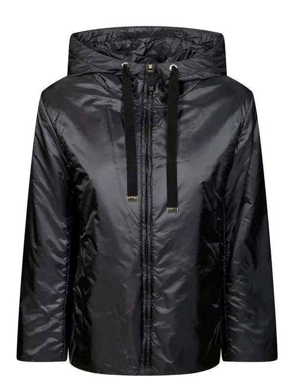 CUBE MAX MARA Cropped Quilted Parka Jacket For - Nero