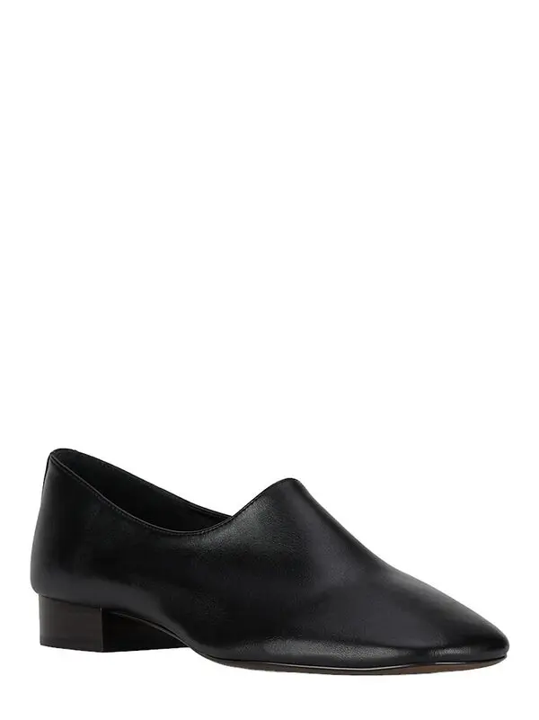 Jeffrey Campbell Block Heel Loafers - Black