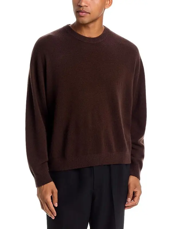 FRAME Lightweight Cashmere Sweater - Deep Brown