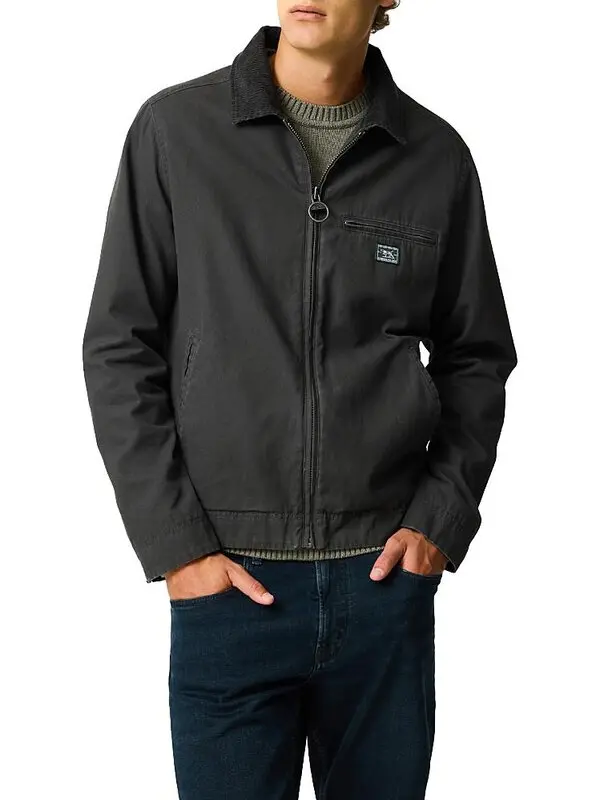 Rodd & Gunn Rutherglen Cotton Oxford Jacket - Pewter