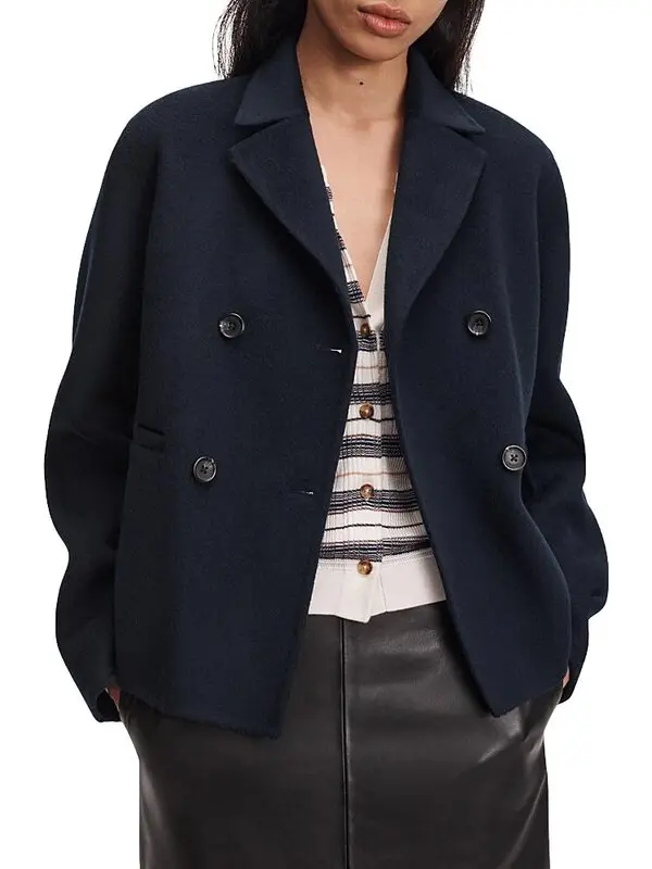Rag & Bone Finley Wool Blend Coat - Salute