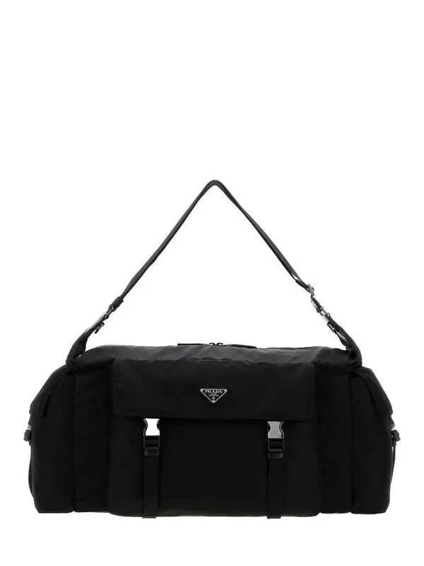 Prada Re-nylon Explore Travel Bag - Black