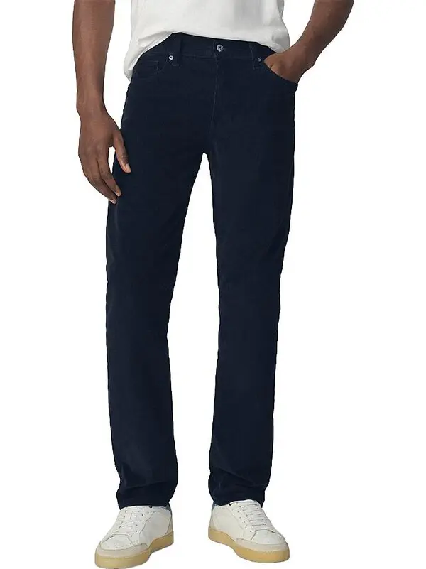 Joe's Jeans The Brixton Slim Straight Corduroy Pants - Peacoat