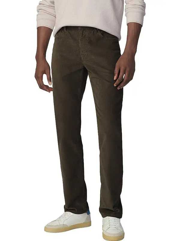 Joe's Jeans The Brixton Slim Straight Corduroy Pants - Tea Leaf