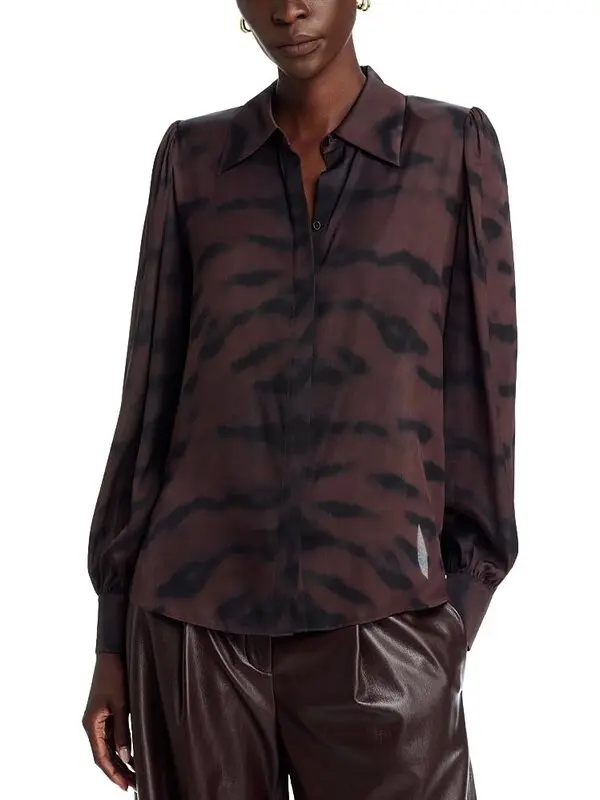 Kobi Halperin Davis Silk Blend Blouse - Briar Mult