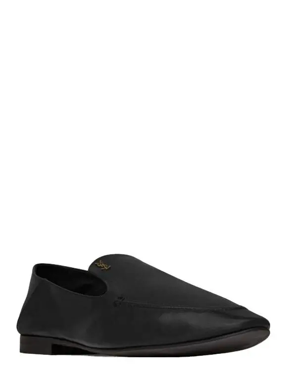 Saint Laurent Alain Slippers - Black