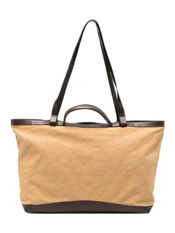 Dries Van Noten Canvas Tote - Cream