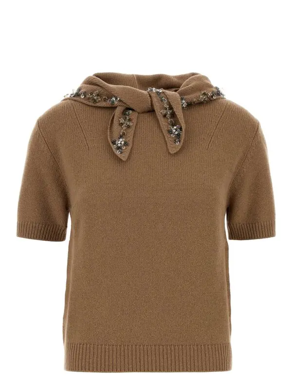 Prada Cashmere Sweater - Brown