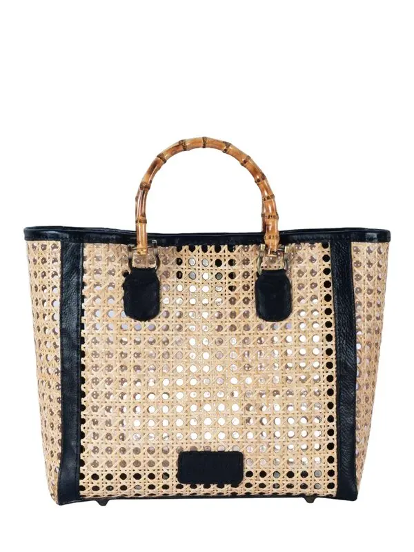 JELAVU Bristol Medium Satchel Bag - Black