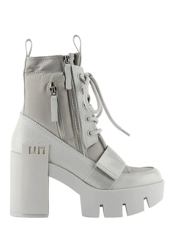 United Nude Grip Combat Mid Boots - Grey