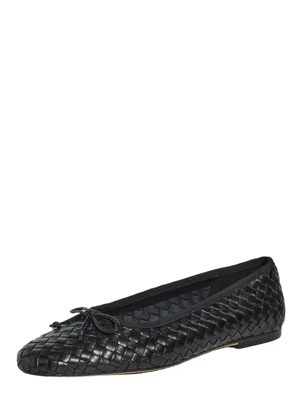 Sam Edelman Ruthie Woven Flats - Black