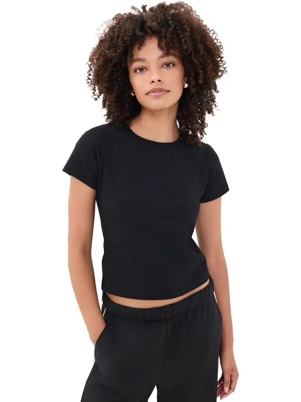 Year Of Ours Cotton Essential Tee - Black