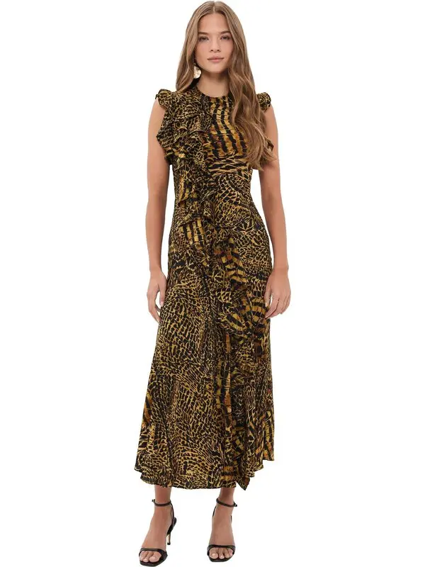 Ulla Johnson Ameline Silk Dress - Wren