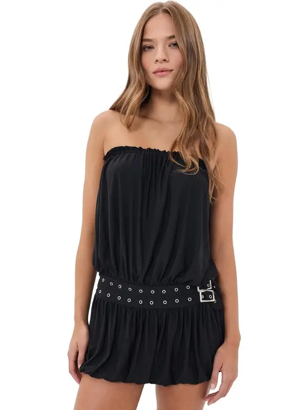 With Jéan Luca Mini Dress - Black