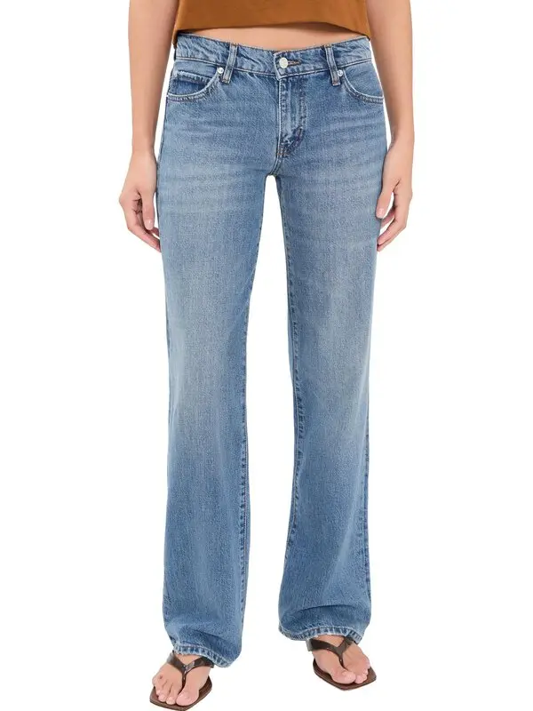 FRAME The Off Duty Rodeo Jeans - Flutter