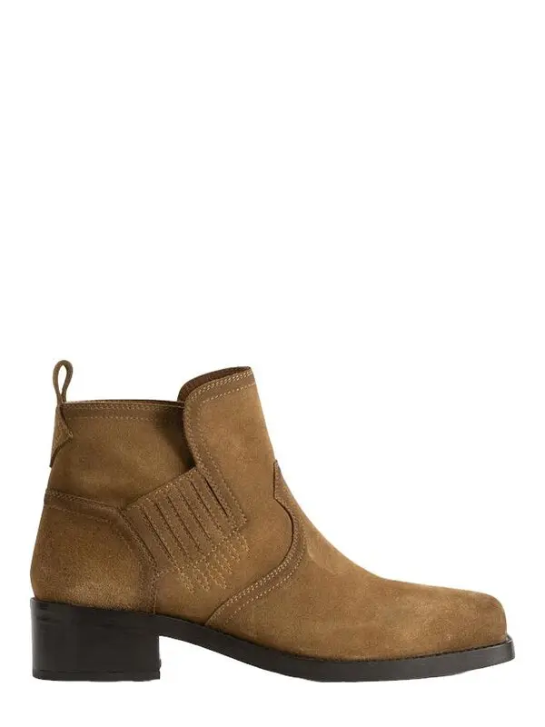 Zadig&Voltaire Igata Ankle Boots - Cognac