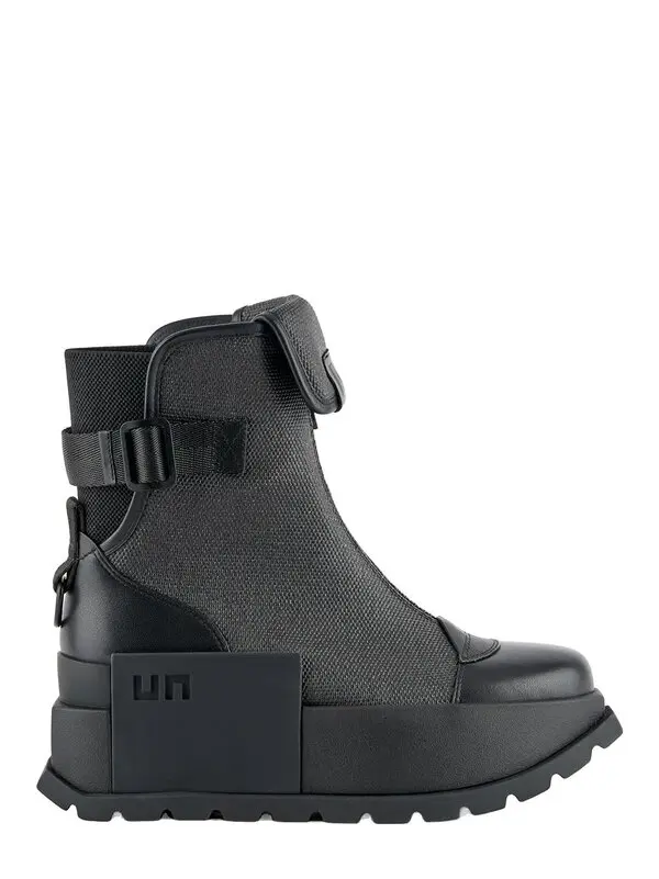 United Nude Roko Ker Wedge Platform Bootie - Black