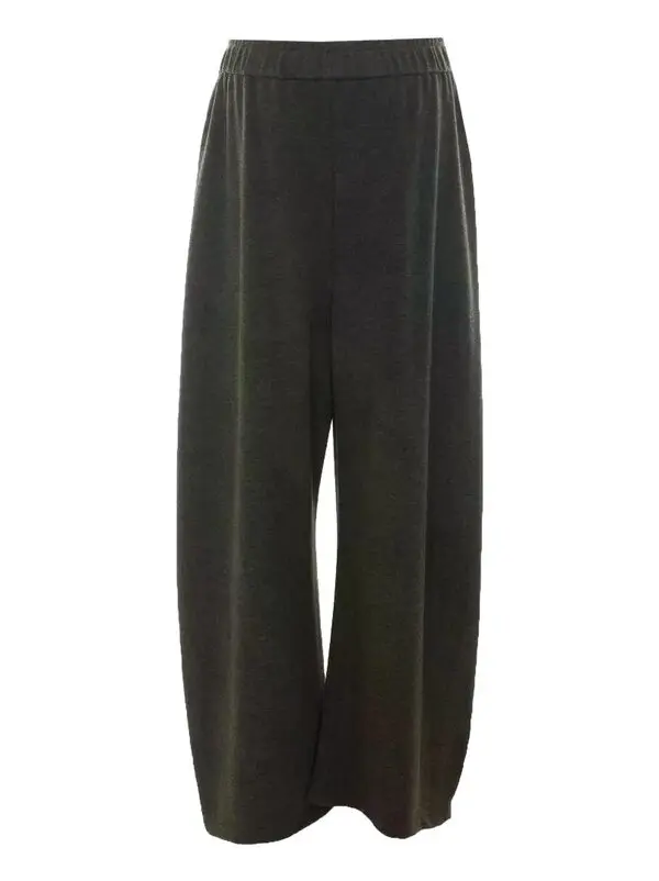 ELEH Elasticated-waist Loose-fit Track Pants - Grey