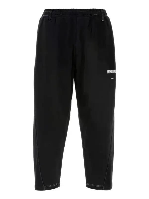 Moschino Logo-print Track Pants - Black