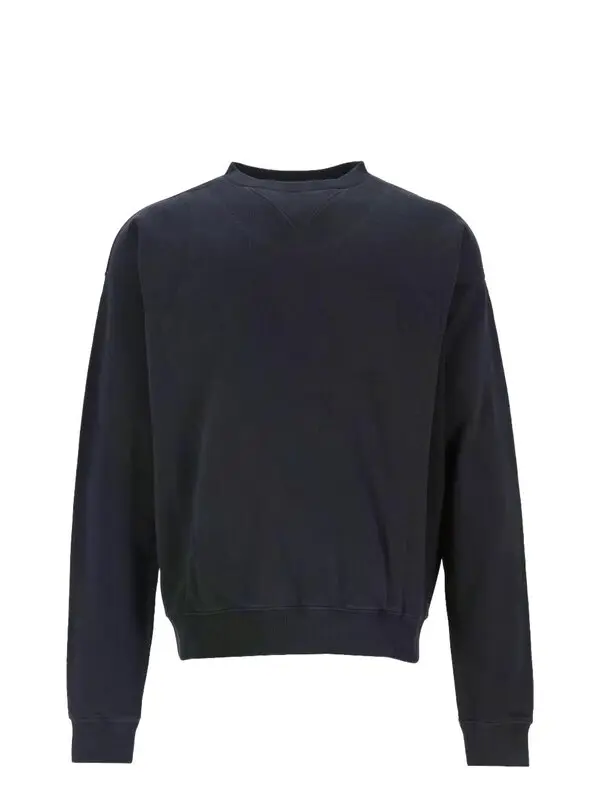 MAISON MARGIELA Four-stitch Cotton Sweatshirt - Blue
