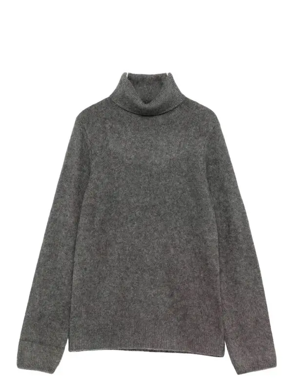 P.a.r.o.s.h Roll-neck Knitted Sweater - Grey