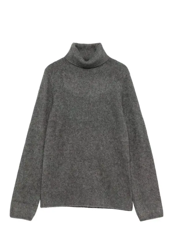 P.a.r.o.s.h Roll-neck Knitted Sweater - Grey