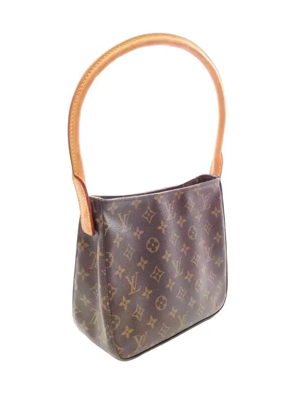 LOUIS VUITTON Monogram Looping Mm Shoulder Bag - Brown