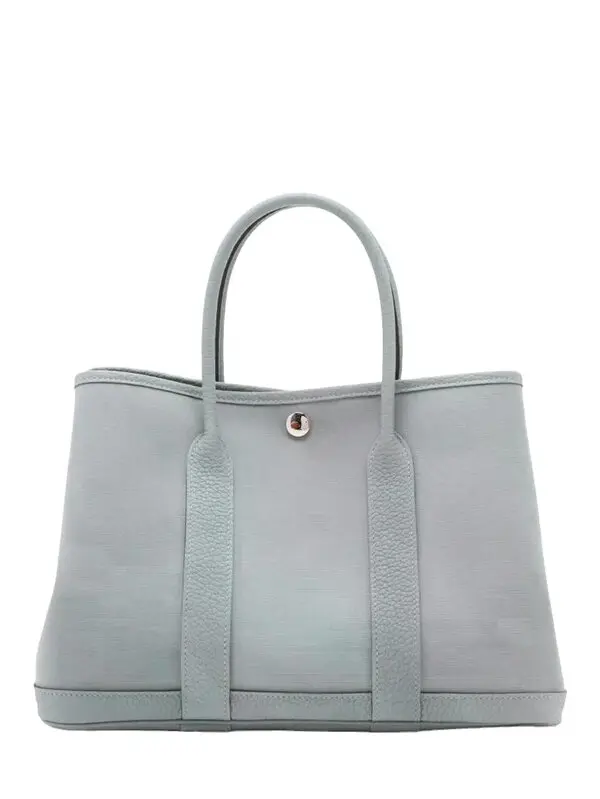 Hermès 2025 Toile And Negonda Garden Party 30 Tote Bag - Grey