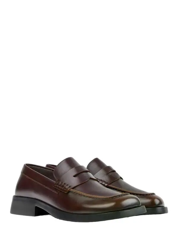 Camper Dana Leather Loafers - Brown