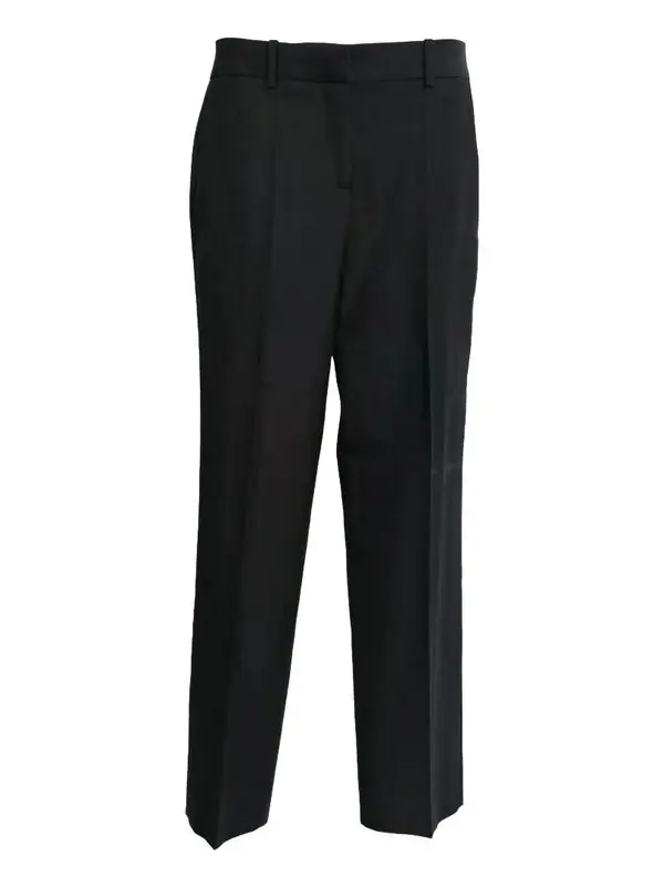 Loewe Straight-leg Wool Trousers - Black
