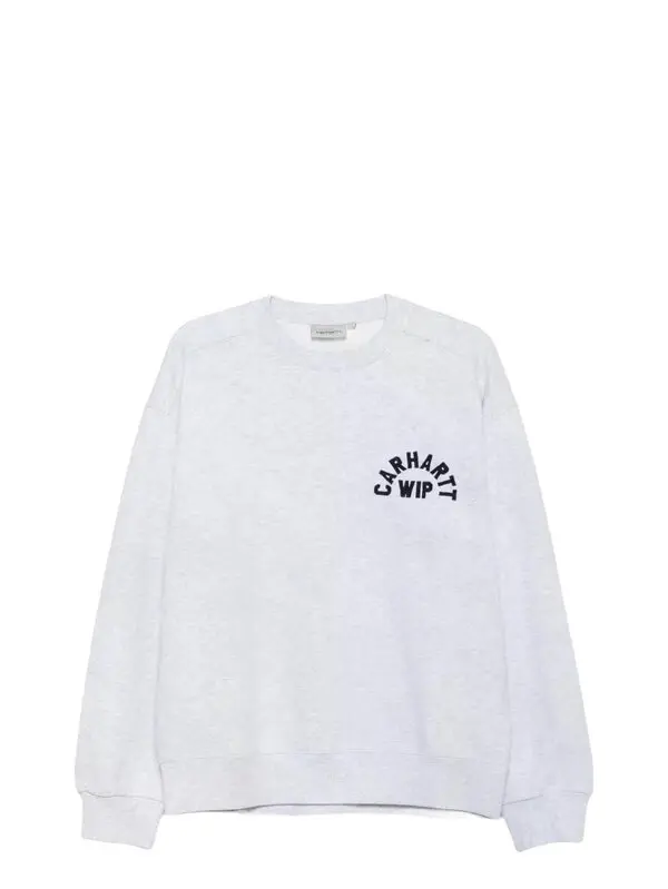 Carhartt Work In Progress Logo-patch Sweatshirt - Grey