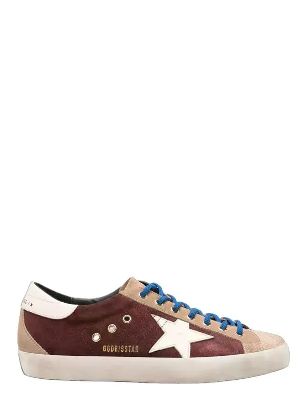 GOLDEN GOOSE Super-star Lace-up Sneakers - Red