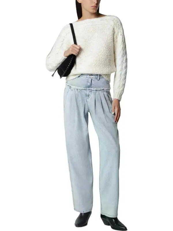 Isabel Marant Étoile Ponara Wool Sweater - Neutrals
