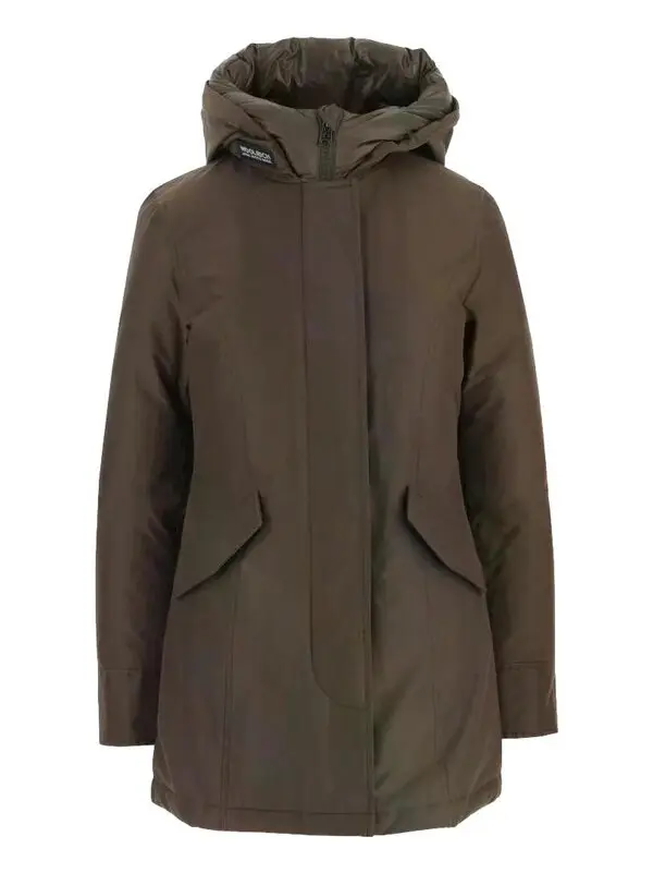 Woolrich Arctic Hooded Coat - Brown