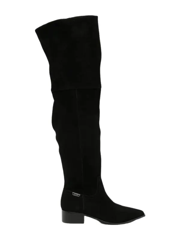Liu Jo Suede Over-the-knee Boots - Black