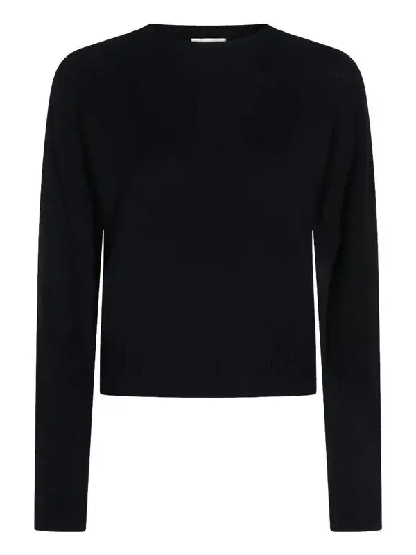 ALLUDE Raglan-sleeve Cashmere Sweater - Brown