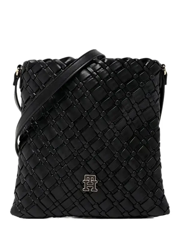 Tommy Hilfiger Zip-fastening Crossbody Bag - Black