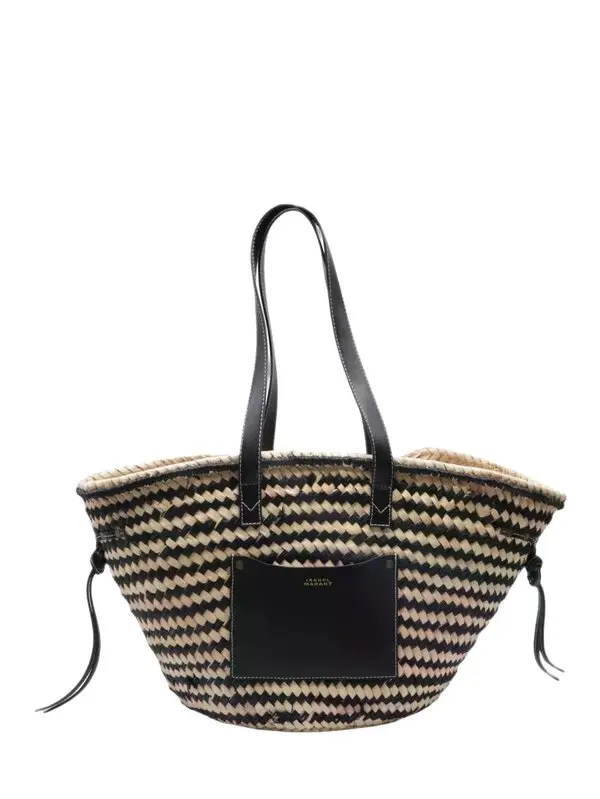 ISABEL MARANT VINTAGE Isabel Marant Cadix Woven Basket Bag - Neutrals
